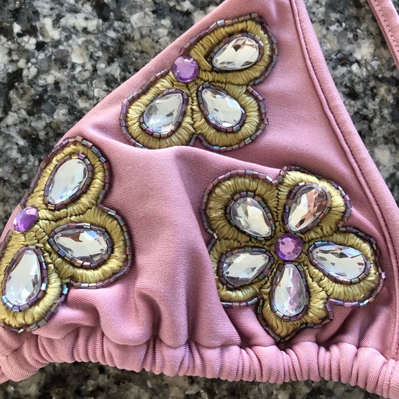 Vix | Swim | Floraldetailedbikini Top | Poshmark